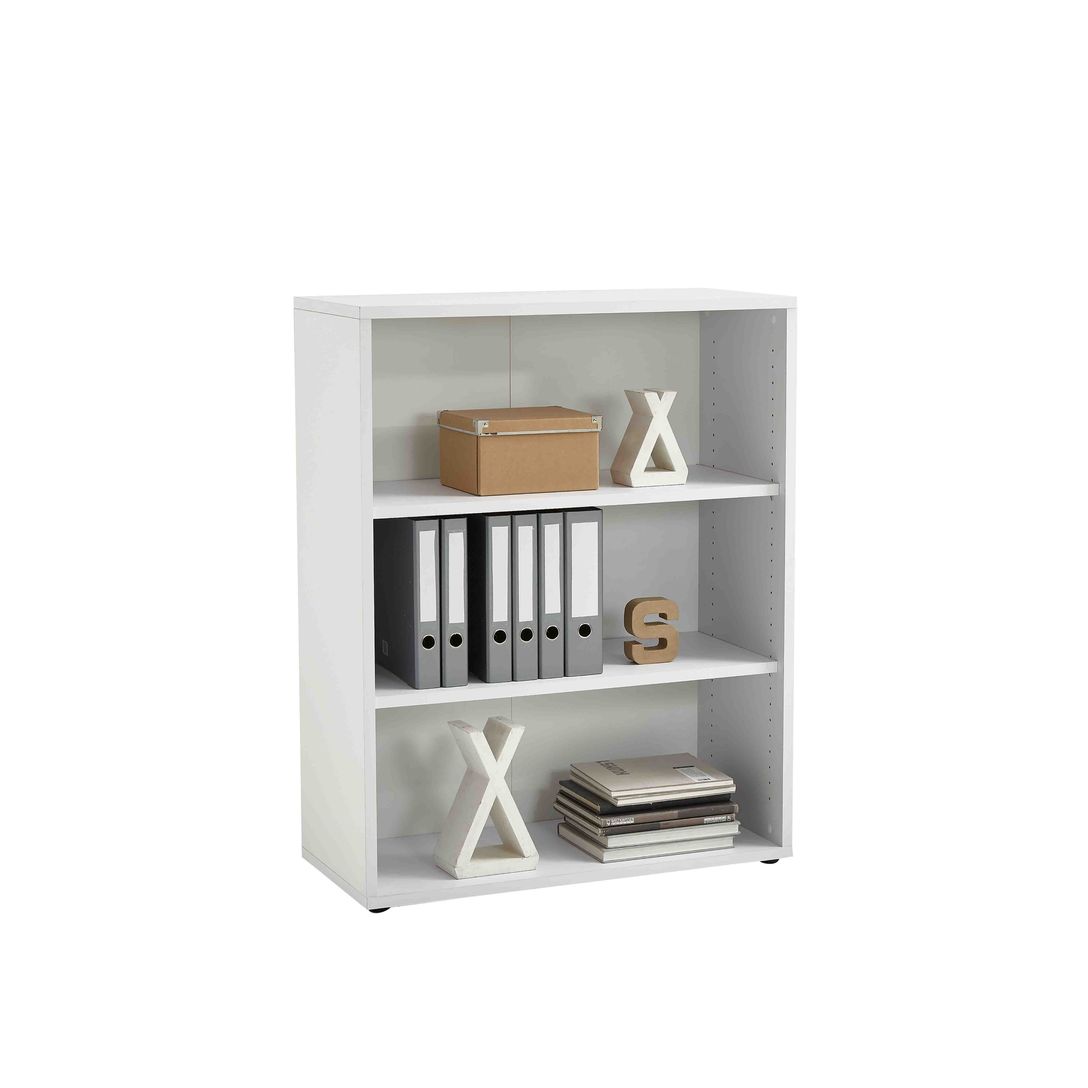 Lage open kast Nereus Wit 90 cm - Huisenthuis.nl